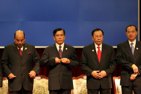 Asean Foreign Ministers Syed Hamid Albar Editorial Stock Photo - Stock ...