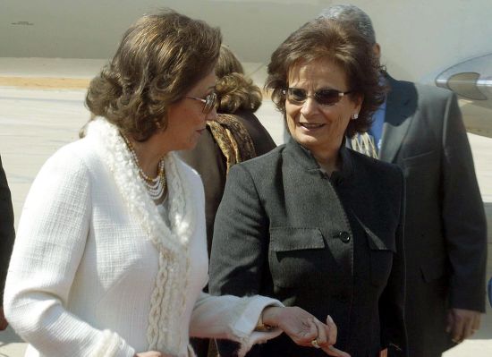 Lebanese First Lady Andree Lahoud R Editorial Stock Photo - Stock Image ...