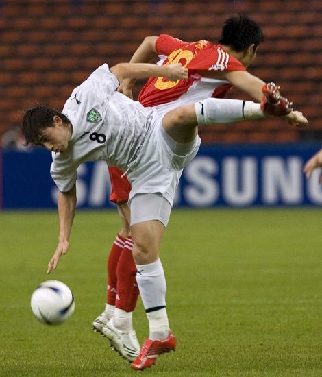 Chinas Zhou Haibin Back Fights Ball Editorial Stock Photo - Stock Image ...
