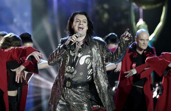 Russian Singer Philipp Kirkorov Performs During Editorial Stock Photo ...