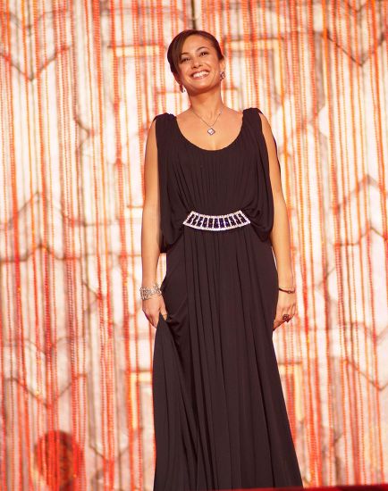 Tunsian Actress Hind Sabri Poses Photo Editorial Stock Photo - Stock ...