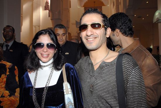 Egyptian Actor Ahmed Helmi R Wife Editorial Stock Photo - Stock Image ...
