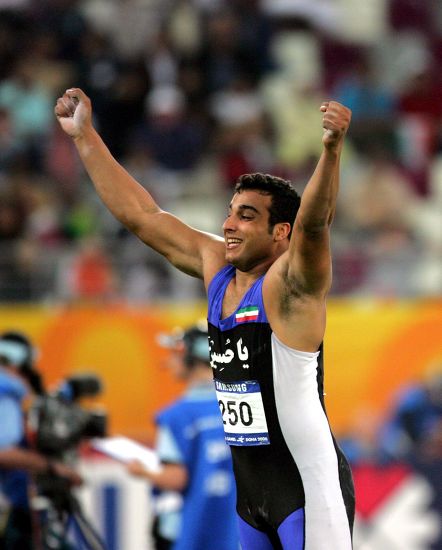 Ehsan Hadadi Iran Celbrates After Winning Editorial Stock Photo - Stock ...