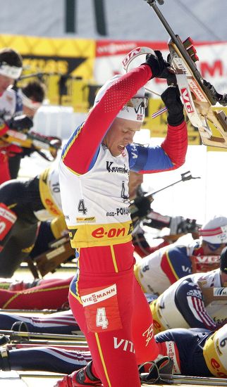 Stian Eckhoff Norway Puts His Gun Editorial Stock Photo - Stock Image ...