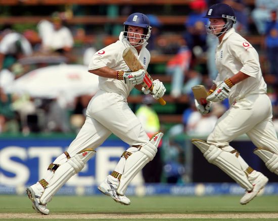 England Opening Batsman Andrew Strauss L Editorial Stock Photo - Stock ...