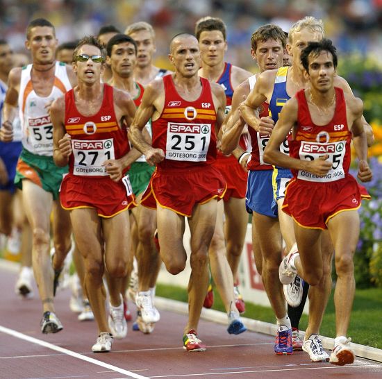 Spanish Runners Jose Manuel Martinez C Editorial Stock Photo - Stock ...