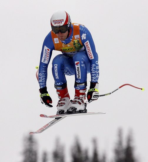 Daniel Albrecht Switzerland Skis During Mens Editorial Stock Photo ...