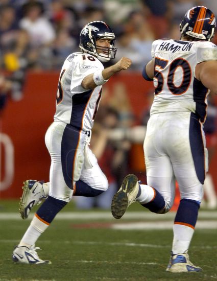 Denver Broncos Quarterback Jake Plummer L Editorial Stock Photo - Stock ...