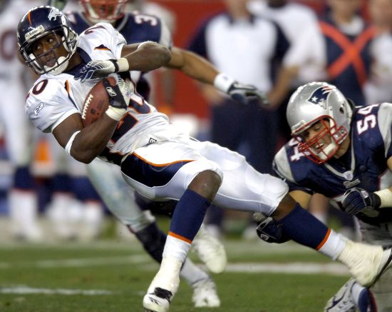 Denver Broncos Running Back Mike Bell Editorial Stock Photo - Stock ...