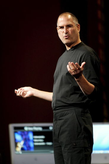 Steve Jobs Apple Computers Ceo Talks Editorial Stock Photo - Stock ...