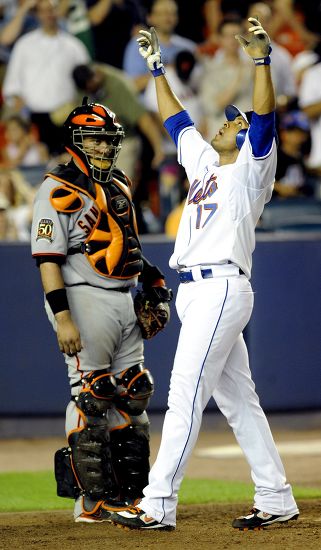 Mets Fernando Tatis R Celebrates Front Editorial Stock Photo - Stock ...