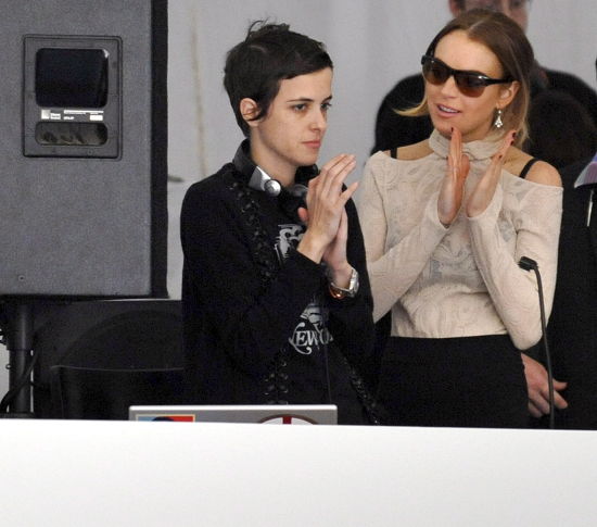 Samantha Ronson L Girlfriend Us Actress Editorial Stock Photo - Stock ...