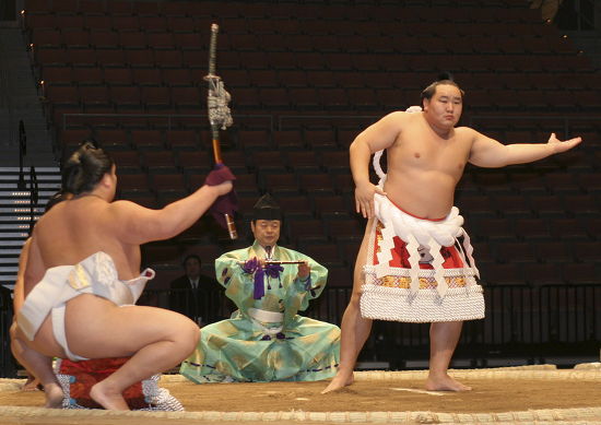 Sumo Grand Champion Asashoryu Right Does Editorial Stock Photo - Stock ...