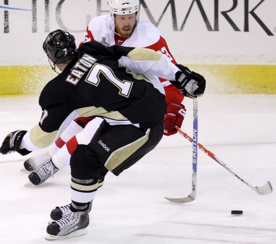 Detroit Red Wings Johan Franzen R Editorial Stock Photo - Stock Image ...