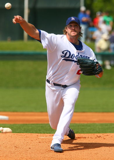 Los Angeles Dodgers Pitcher Derek Lowe Editorial Stock Photo - Stock ...