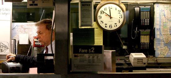 New York City Subway Booth Operator Editorial Stock Photo - Stock Image ...