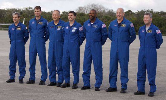 Crew Members Rl Commander Steve Frick Editorial Stock Photo - Stock ...