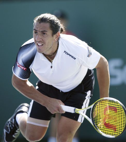 Guillermo Canas Argentina Follows Through Serve Editorial Stock Photo ...