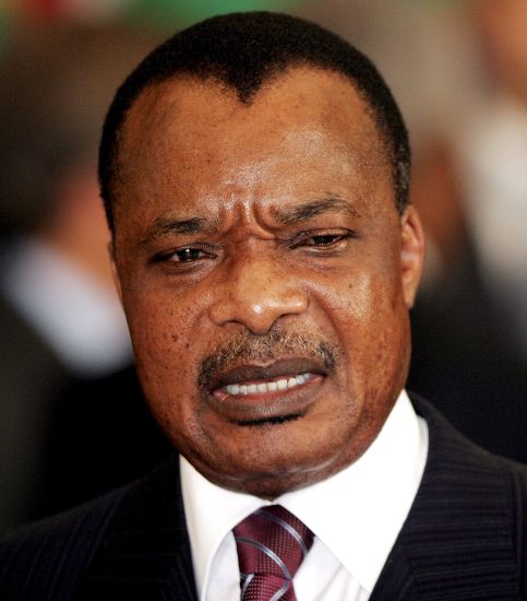 Denis Sassou Nguesso President Republic Congo Editorial Stock Photo ...