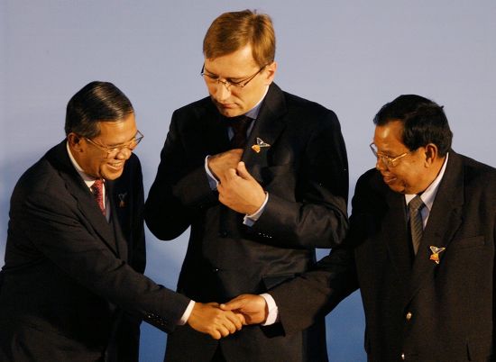 New Asia Europe Asem Members Cambodian Editorial Stock Photo - Stock ...