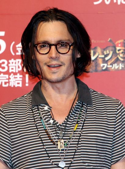 Us Actor Johnny Depp Smiles Photographers Editorial Stock Photo - Stock ...
