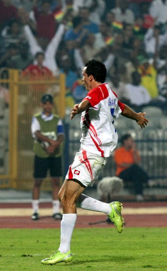 Costa Rican Player Marcos Urena Celebrates Editorial Stock Photo ...