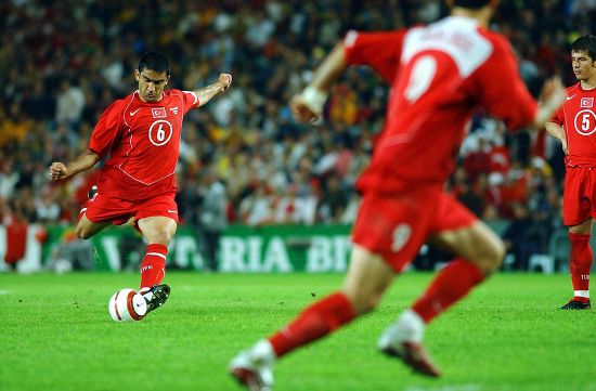 Turkeys Umit Ozat Scores Penalty Against Editorial Stock Photo - Stock ...