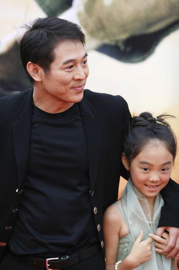 Jet Li His Daughter Editorial Stock Photo - Stock Image | Shutterstock