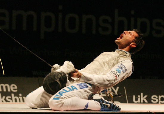 Giorgio Avola Italy Celebrates After Beating Editorial Stock Photo ...