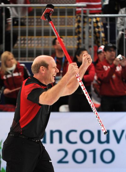 Canadas Kevin Martin Celebrates His Teams Editorial Stock Photo - Stock ...