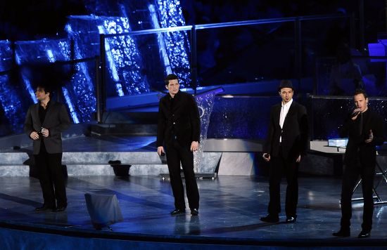 Canadian Tenors Performs On Stage During Editorial Stock Photo - Stock ...