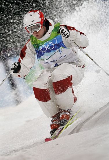 Canadas Alexandre Bilodeau Competes Final Mens Editorial Stock Photo ...