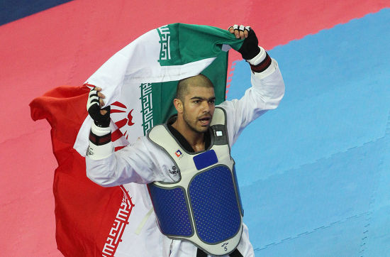 Yousef Karami Iran Blue Celebrates After Editorial Stock Photo - Stock ...