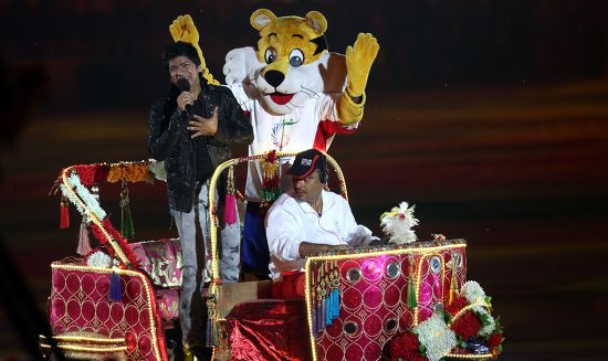 Shera Tiger Mascot Commonwealth Games Delhi Editorial Stock Photo ...