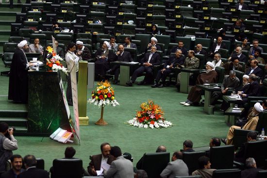 Brother Parliament Speaker Ali Larijani Iranian Editorial Stock Photo ...