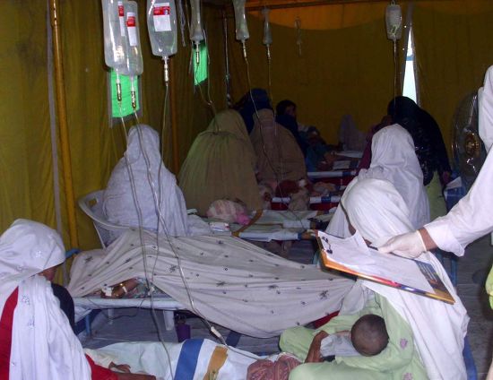 Flood Victims Suffering Different Waterborne Diseases Editorial Stock ...