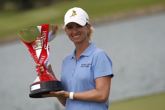 Kerrie Webb Australia Holds Trophy Hsbc Editorial Stock Photo - Stock ...