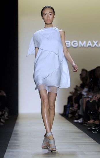 Model Presents Creation Label Bcbgmaxazria By Editorial Stock Photo - Stock Image | Shutterstock