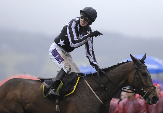Jockey Paddy Brennan Points His Mount Editorial Stock Photo - Stock ...