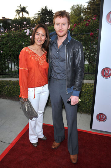 Tony Curran R Girlfriend Mai Nguyen Editorial Stock Photo - Stock Image ...