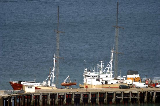 Timor Challenger Trawler Radio Masts Play Editorial Stock Photo - Stock ...