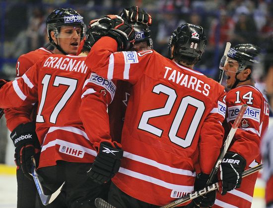Canadian Players Celebrate Their Opening Goal Editorial Stock Photo ...