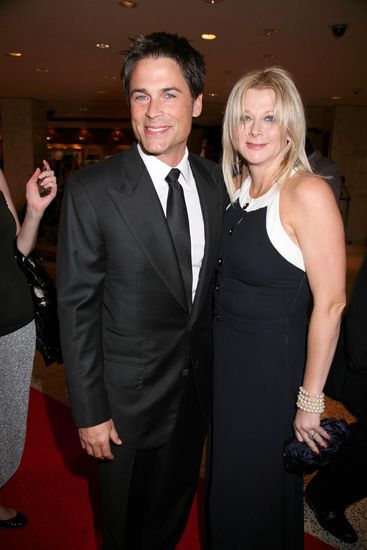 Rob Lowe His Wife Sheryl Berkofflowe Editorial Stock Photo - Stock ...