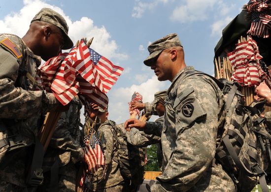 Soldiers 3rd Us Infantry Regiment Old Editorial Stock Photo - Stock ...
