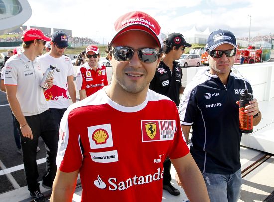 Brazilian Formula One Driver Felipe Massa Editorial Stock Photo - Stock ...
