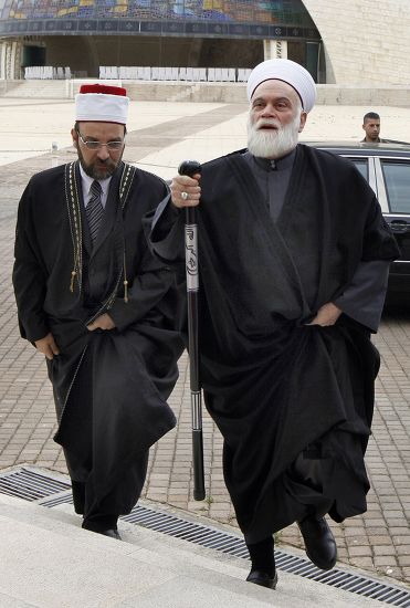 Muslims Alawi Mufti Assad Assi R Editorial Stock Photo - Stock Image ...