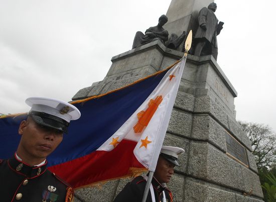 Armed Forces Philippines Honor Guards Hold Editorial Stock Photo ...