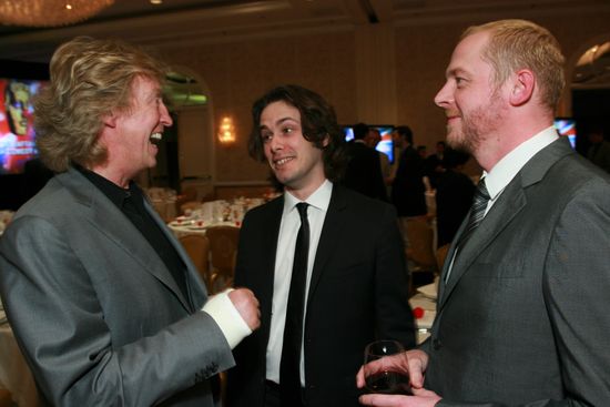 Nigel Lythgoe Edgar Wright Simon Pegg Editorial Stock Photo - Stock ...