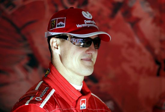 German Formula One Driver Michael Schumacher Editorial Stock Photo ...
