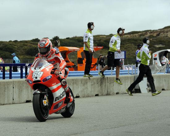 Nicky Hayden Usa Enters Paddock During Editorial Stock Photo - Stock ...